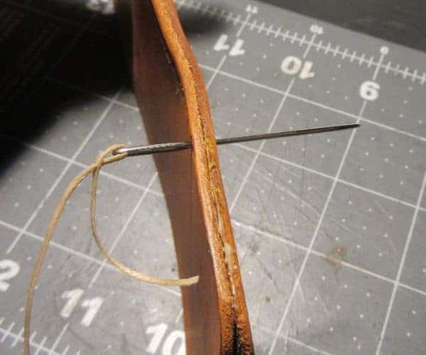 6 Steps To Hand Sew Leather - Maze Leather
