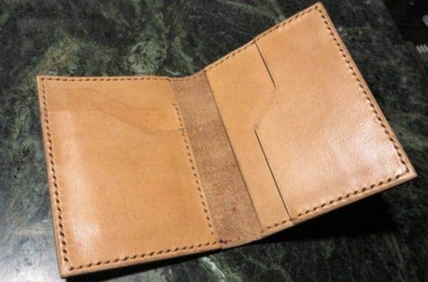 Slim Leather Wallet Template Pack - Maze Leather