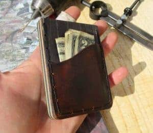 Free Leather Money Clip Wallet Template - Maze Leather