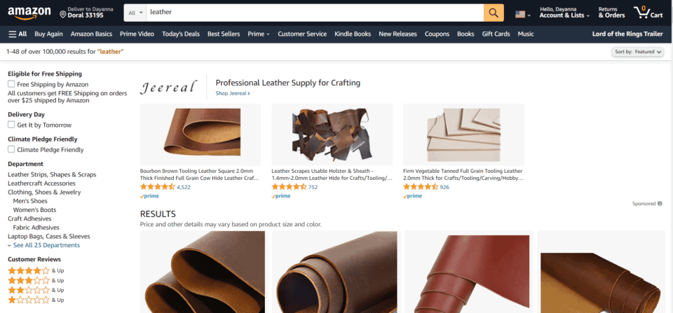 Where To Buy Leather Online - Maze Leather