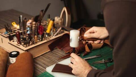 Burnishing Leather Edges Guide - Maze Leather